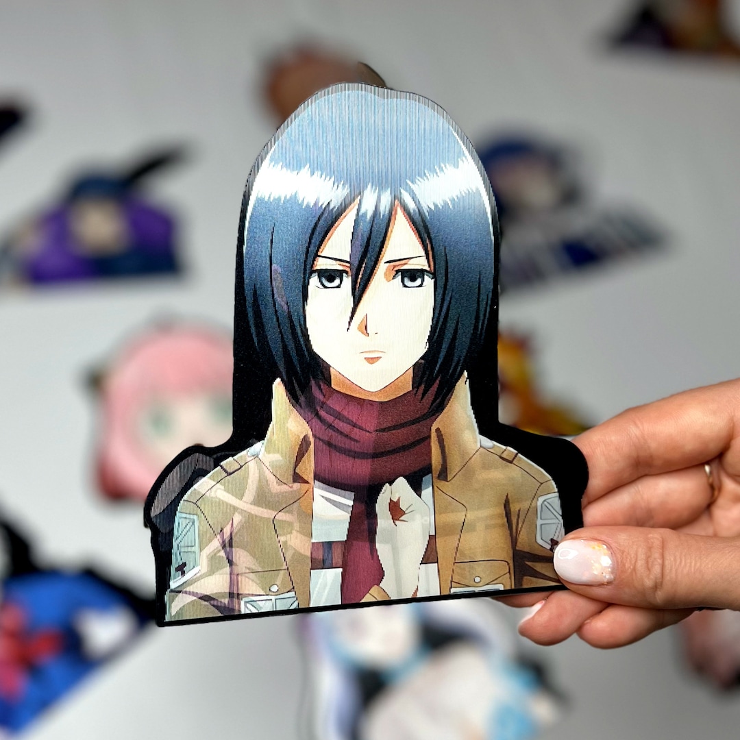 Anime Motion 3D Sticker - Etsy