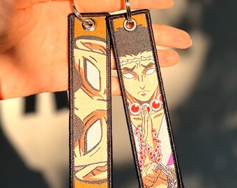 Anime Keychain Embroidered Jet Tag - Etsy