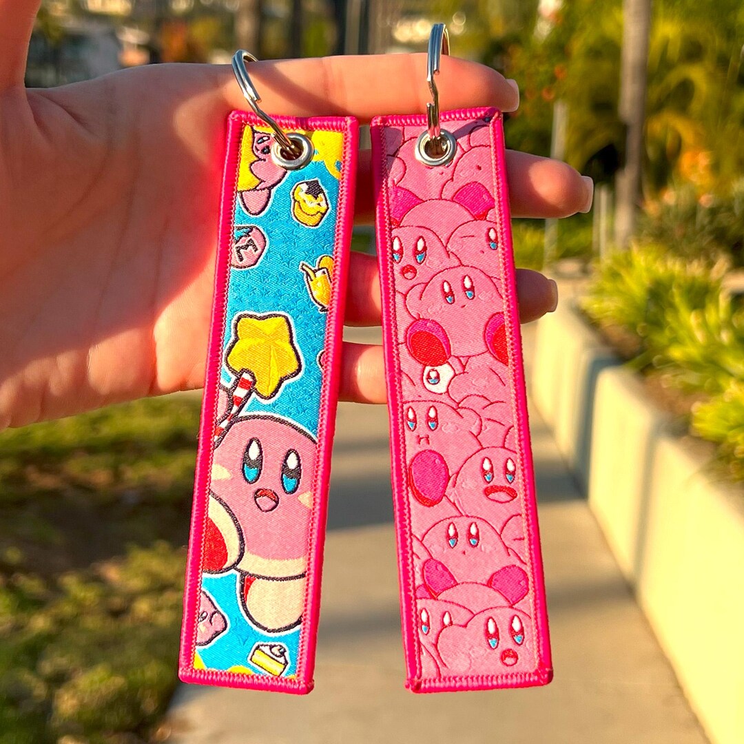 Anime Jet Tag Embroidered Keychain - Etsy