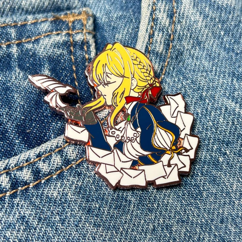 Anime Enamel Pins - Etsy