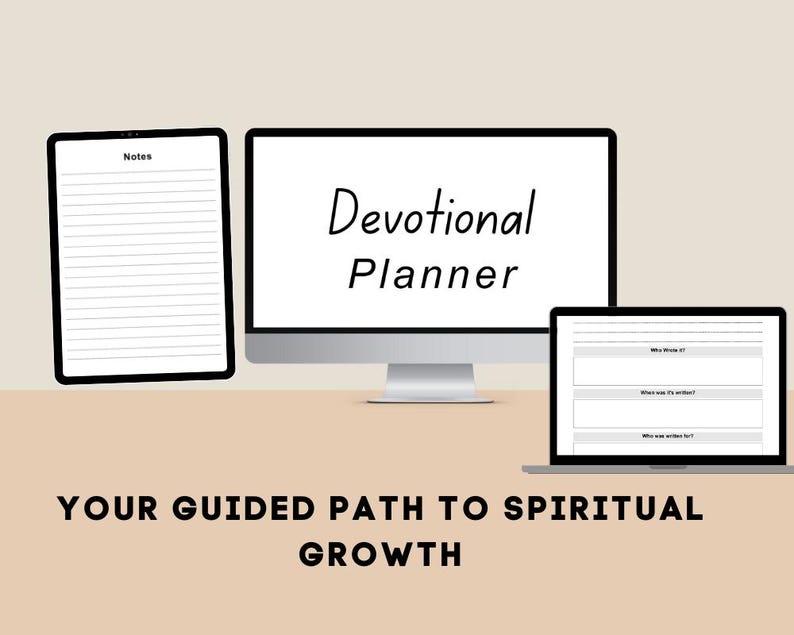 35 Pages Devotional Planner Printable Instant Download Planner Pages ...