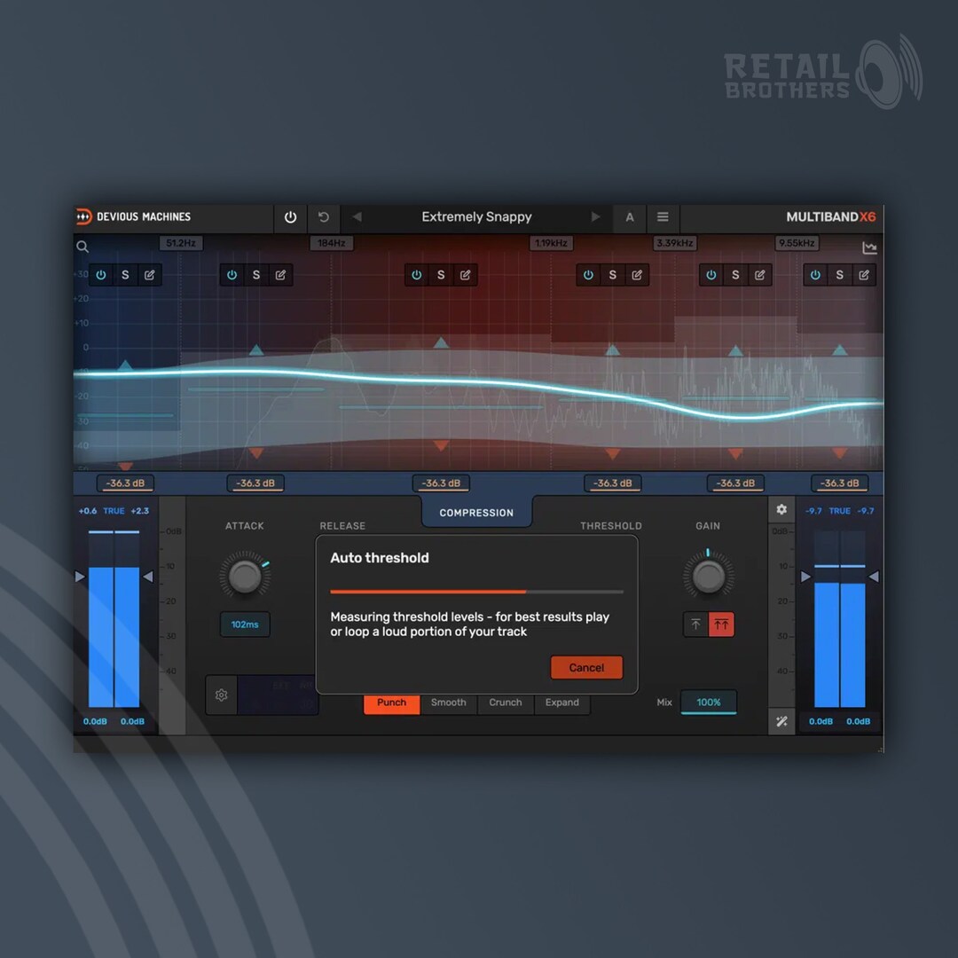 Multiband X6 VST3 multiband Compressor Plugin for PC - Etsy