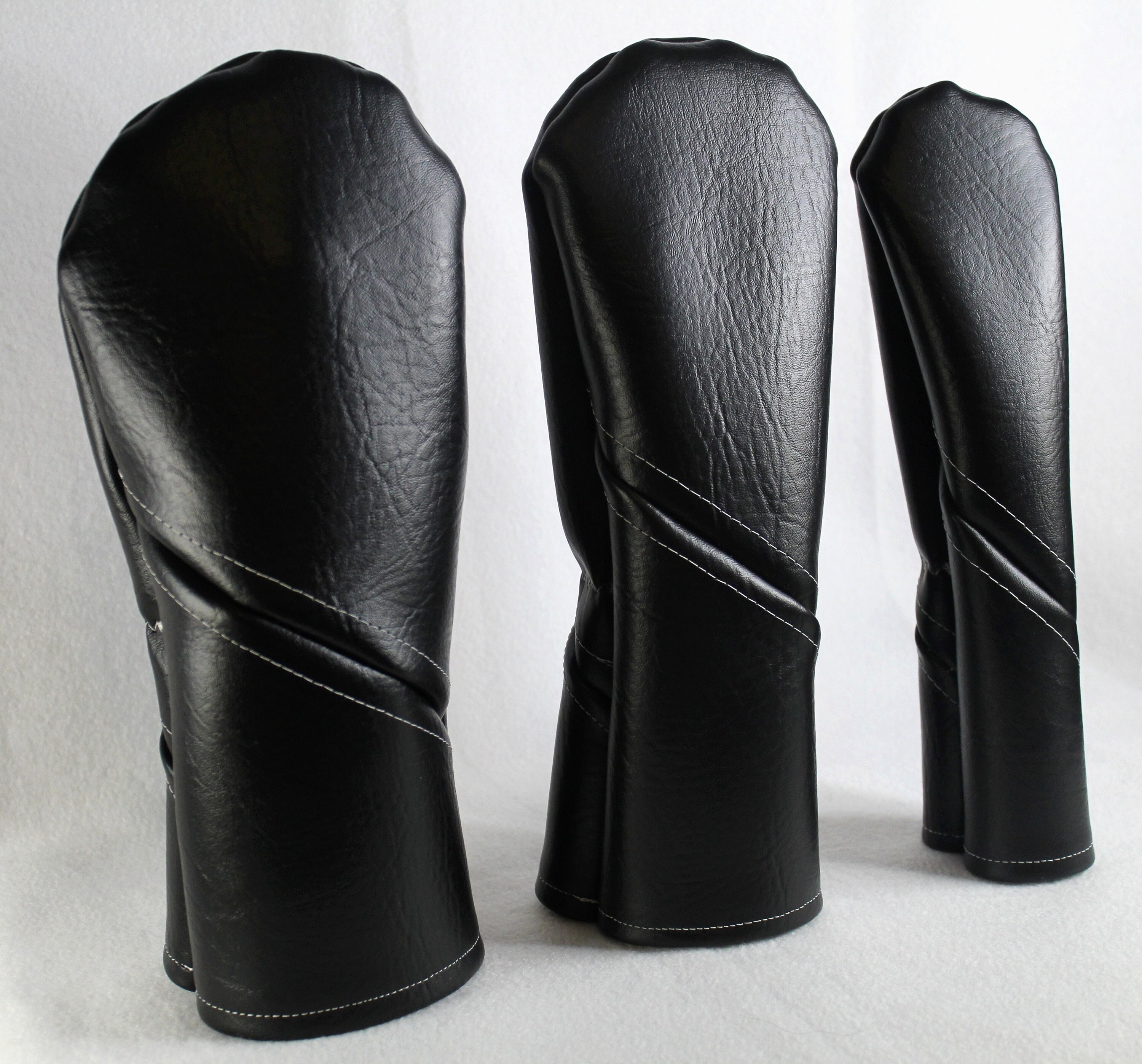 Deluxe Vinyl 3-piece Golf Head Cover Set - Etsy