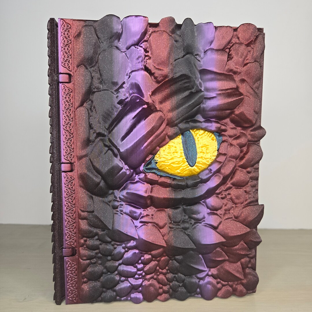Dragon Eye Book or Journal Cover - Perfect Spellbook - Custom Colors ...