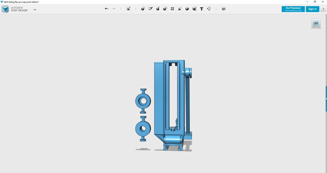 Flip up Slider Scope STL Files - Etsy Canada