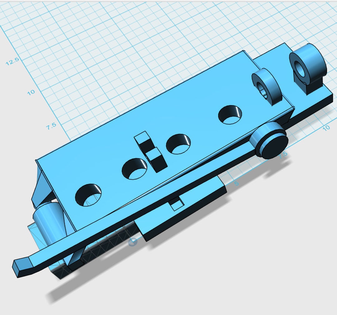 Nerf Fergusen Industries Flip up Sight (recon Cs-6 Style) - Etsy