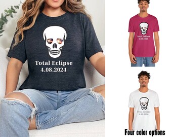 Custom Eclipse T-shirt Customized Totality Shirt Personalized Solar ...