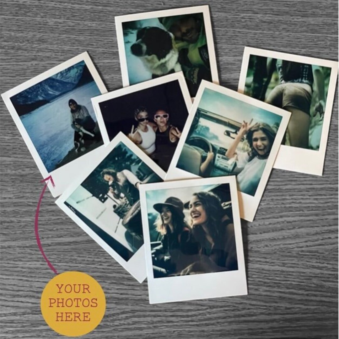 Personalized Polaroids Etsy