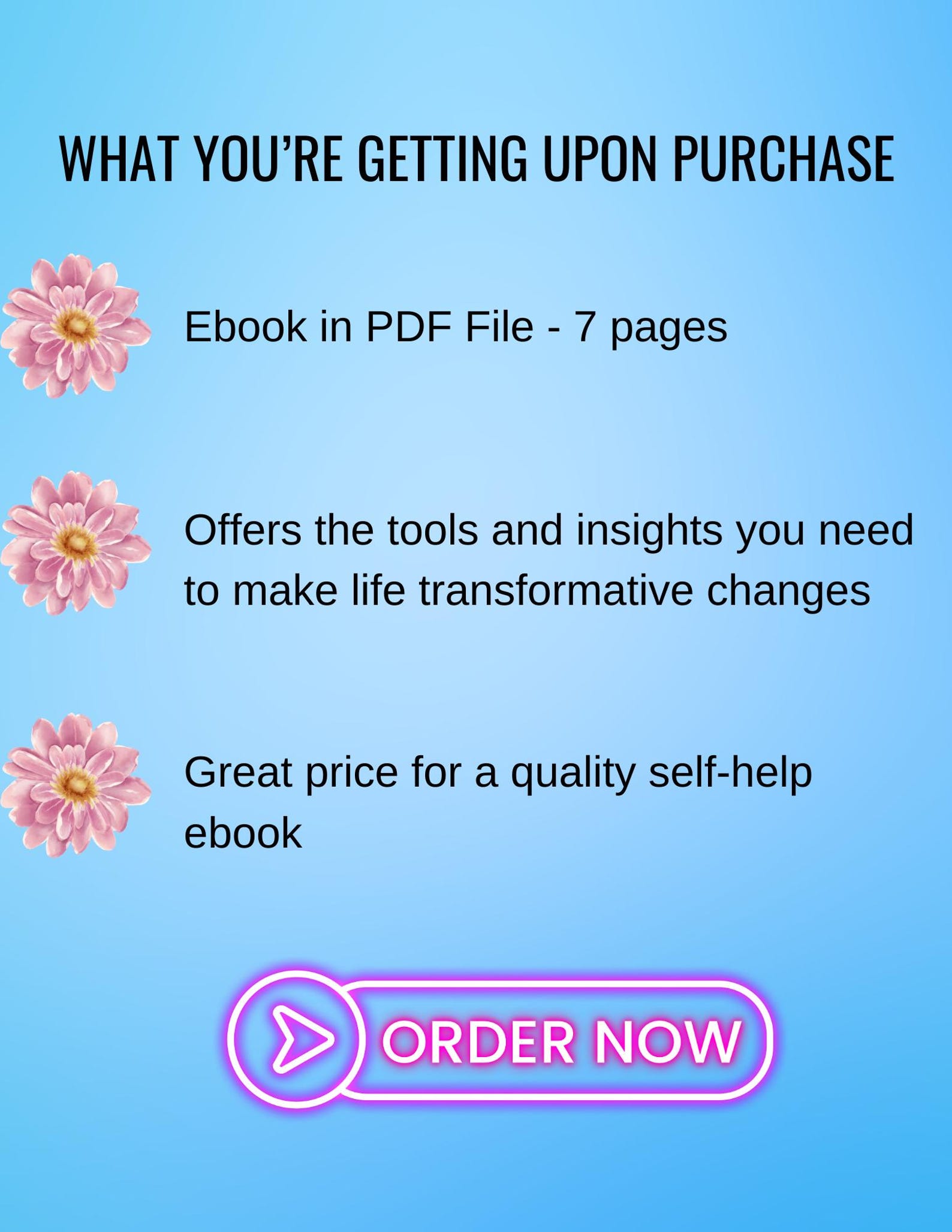 Self-help Ebook 5 Tips for Moving Towards Self-love - Etsy