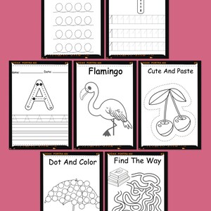 Kids Activity Bundle - Preschoolers and Kindergarten With Unrestricted ...