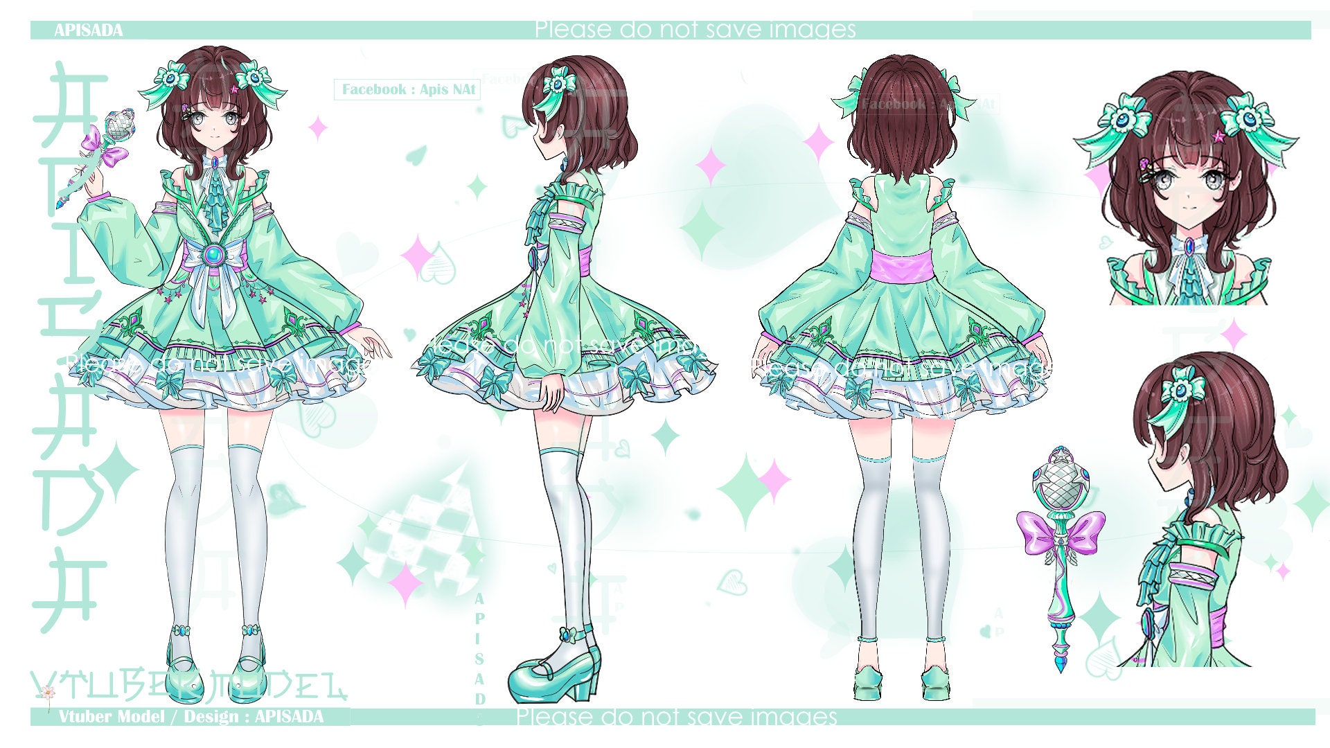 Custom LIVE2D Vtuber Model / Vtuber Commission / Vtuber Design ...