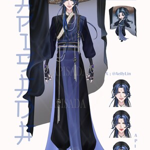 Custom LIVE2D Vtuber Model / Vtuber Commission / Vtuber Design ...