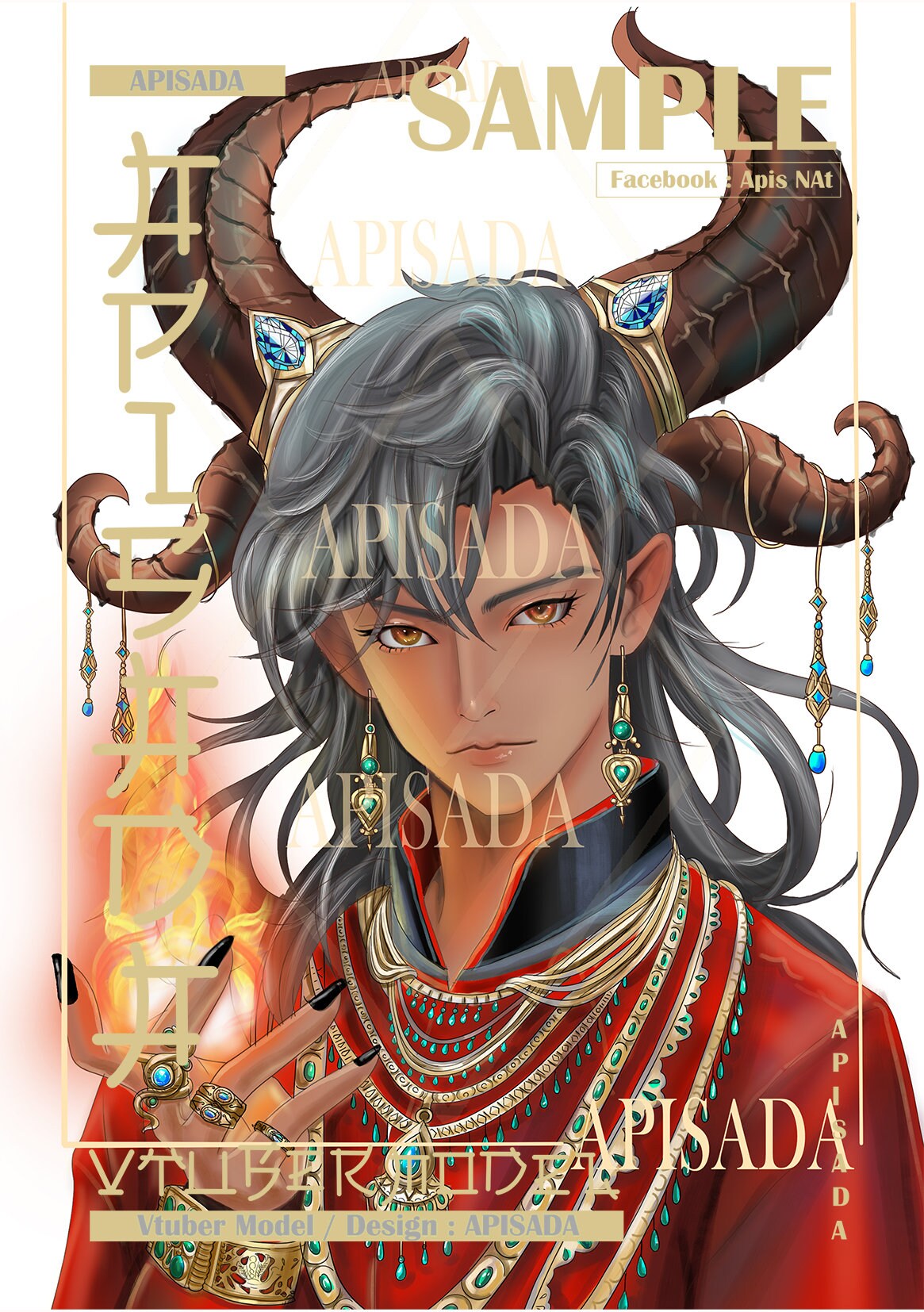 Custom Character Design / OC Character / Custom Anime/vtuber/ Fanart ...