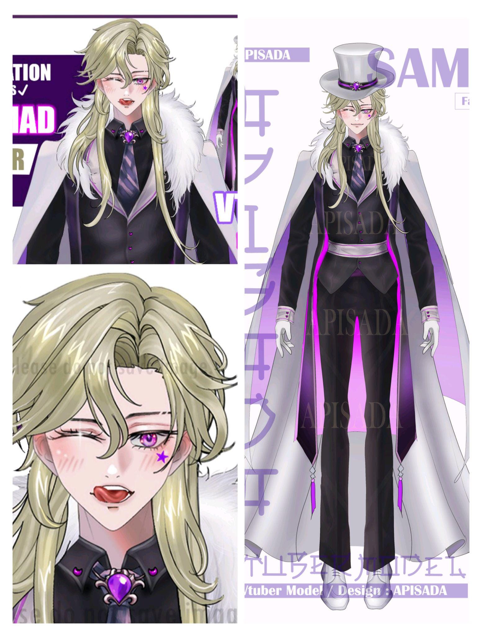 Custom LIVE2D Vtuber Model / Vtuber Commission / Vtuber Design ...