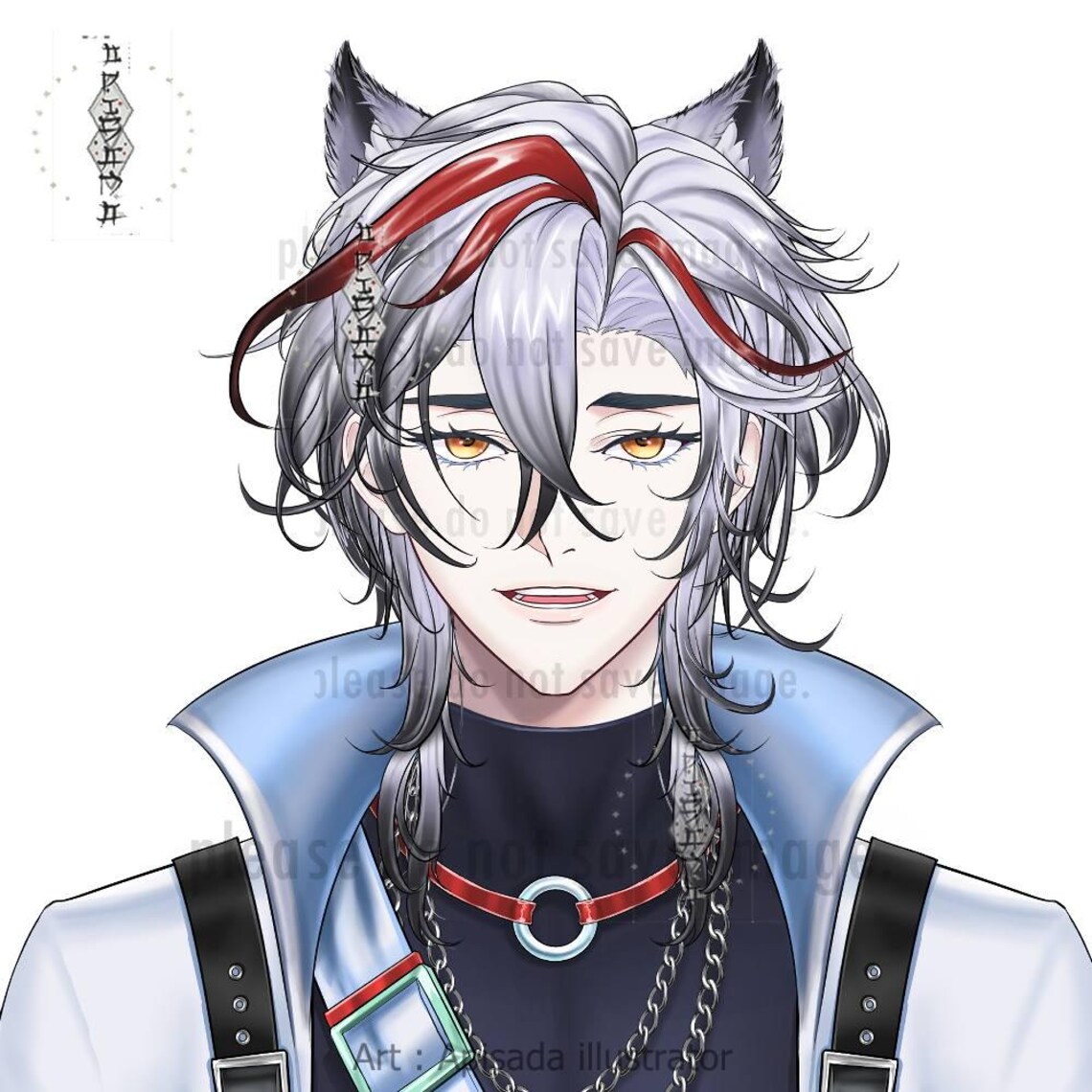 Custom LIVE2D Vtuber Model / Vtuber Commission / Vtuber Design ...