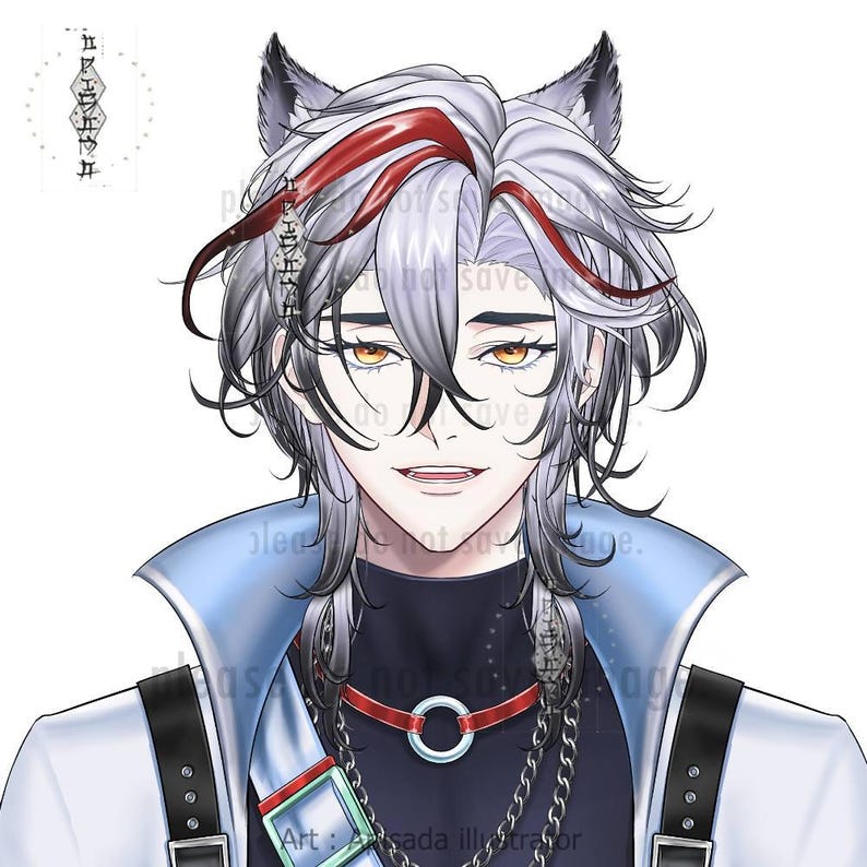 Custom LIVE2D Vtuber Model / Vtuber Commission / Vtuber Design ...