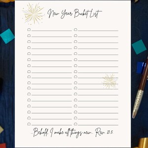 Inspirational New Year Printables for 2025- Reflect, Resolutions, and ...