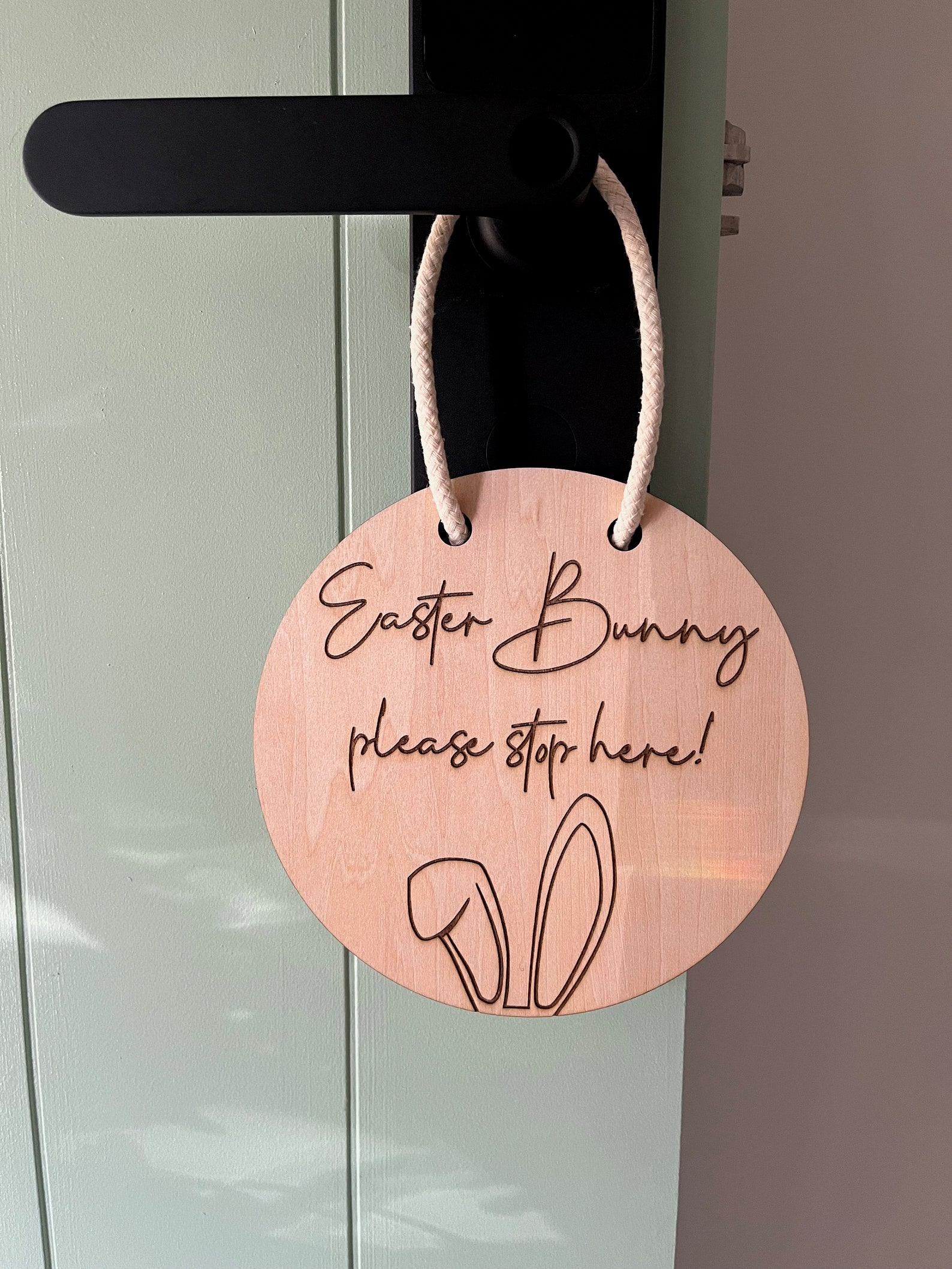 Easter Bunny Stop Here - Etsy