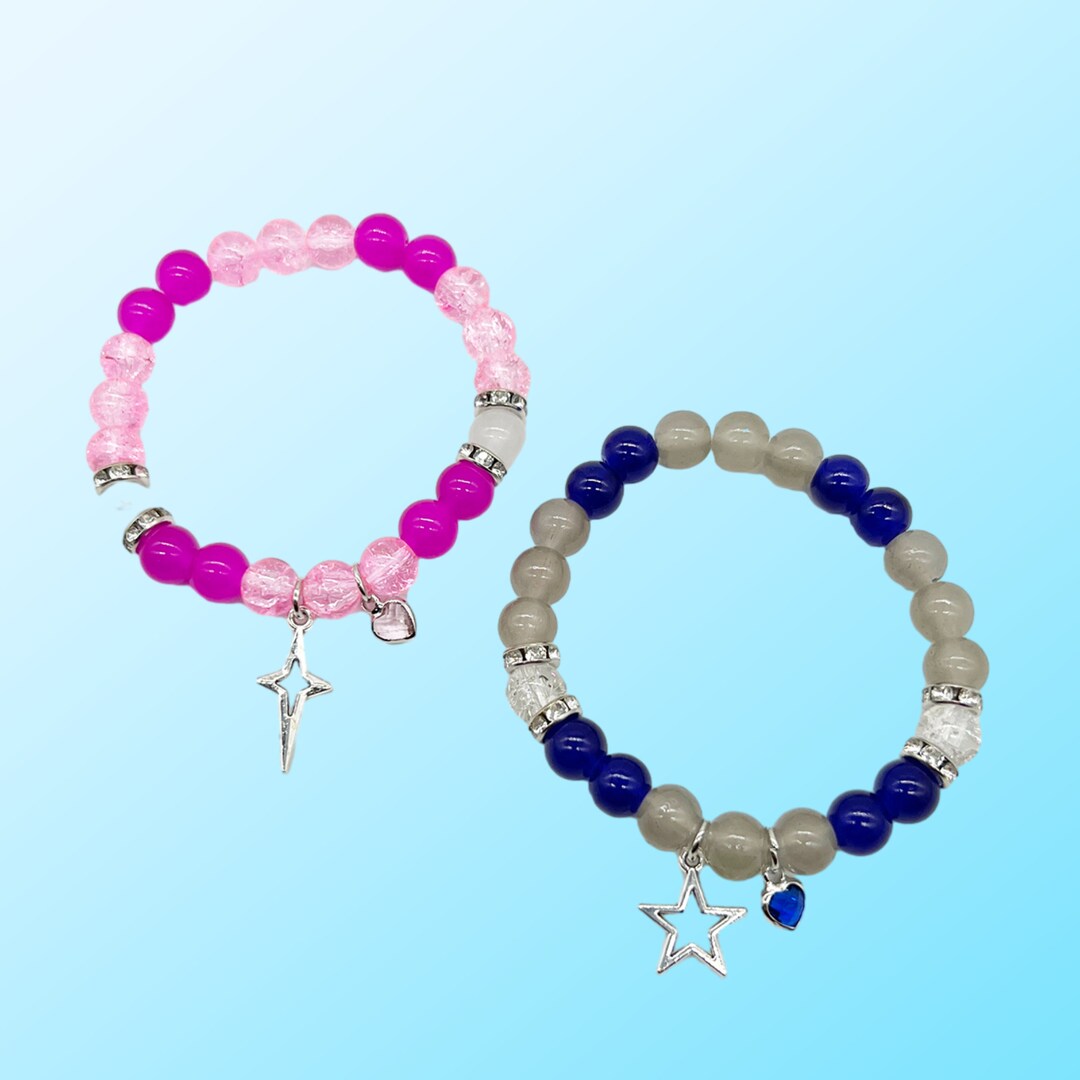 Handmade Suki and Brian Matching Bracelets Y2k Couple Aesthetics ...