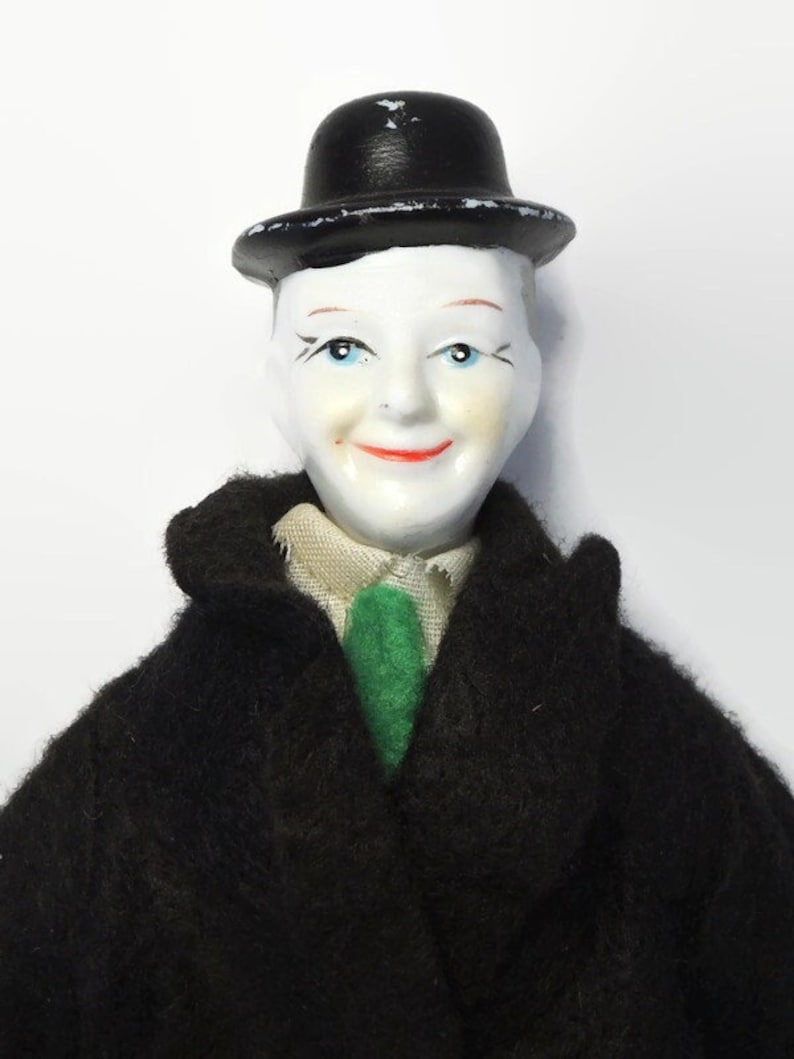 Vintage 1940s Stan Laurel (laurel and Hardy) Earthenware Doll - Etsy