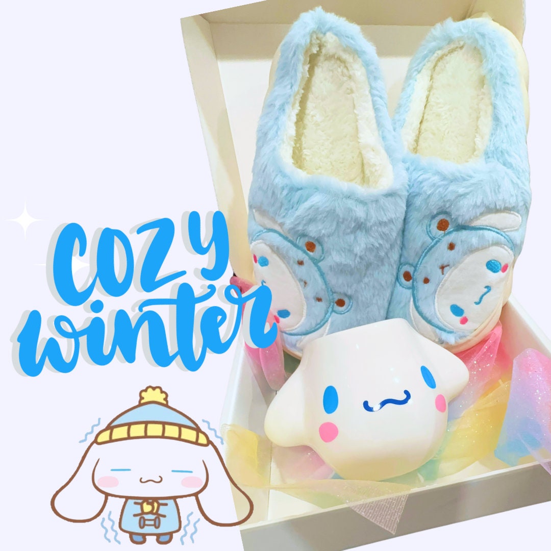Cinnamoroll Cozy Bundle Cozy Cute Winter Slipper and Mug - Etsy