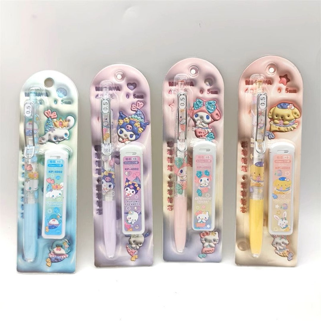 Sanrio Characters Mermaid Mechanical Pencil 0.5mm Lead Cinnamoroll My ...