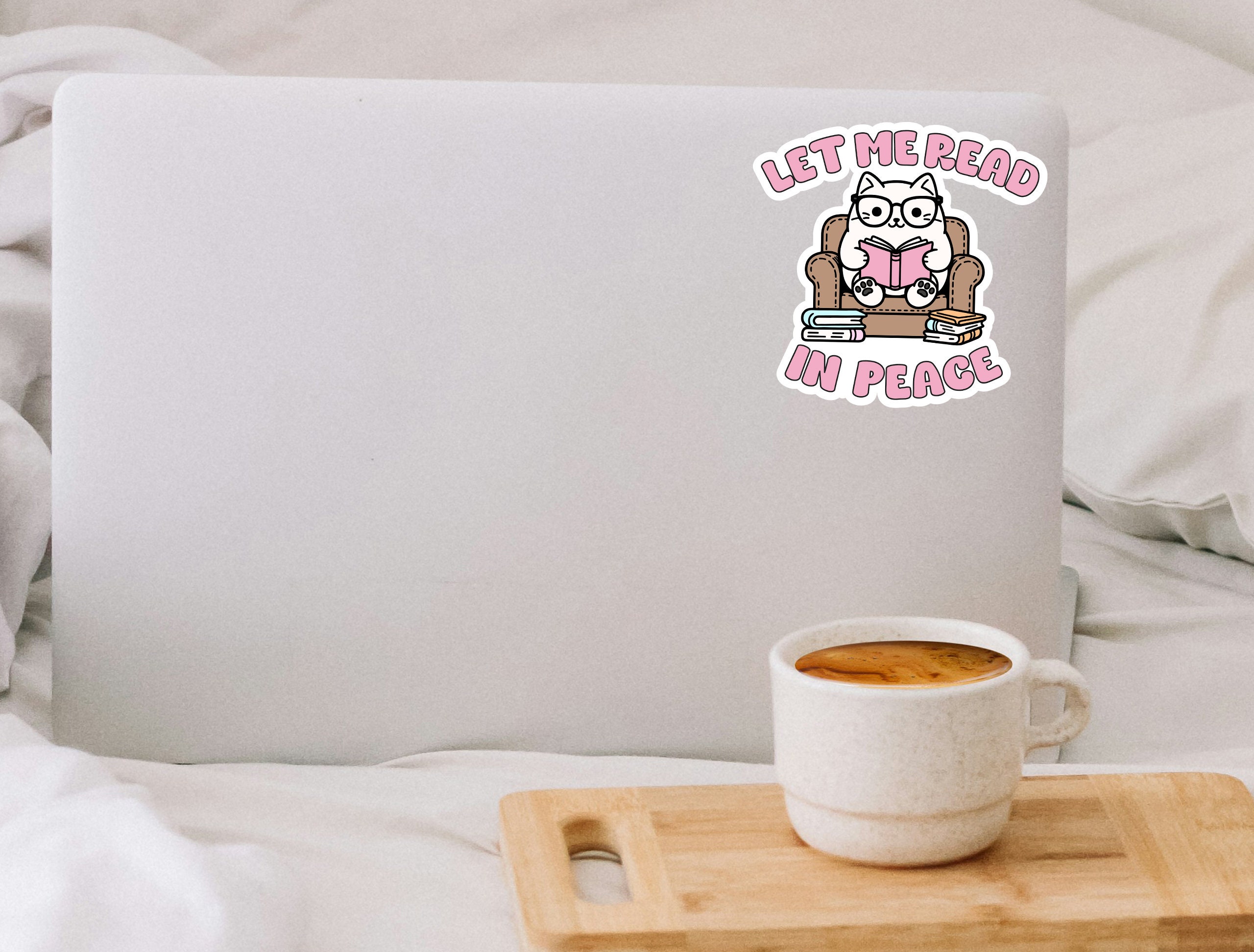 Let Me Read in Piece, the Reader Svg,reading Day Svg,cat Reading Svg ...