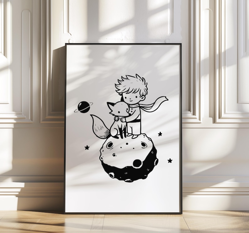 Little Prince Svg, Little Prince Png, Svg for Shirts,cute Illustrations ...