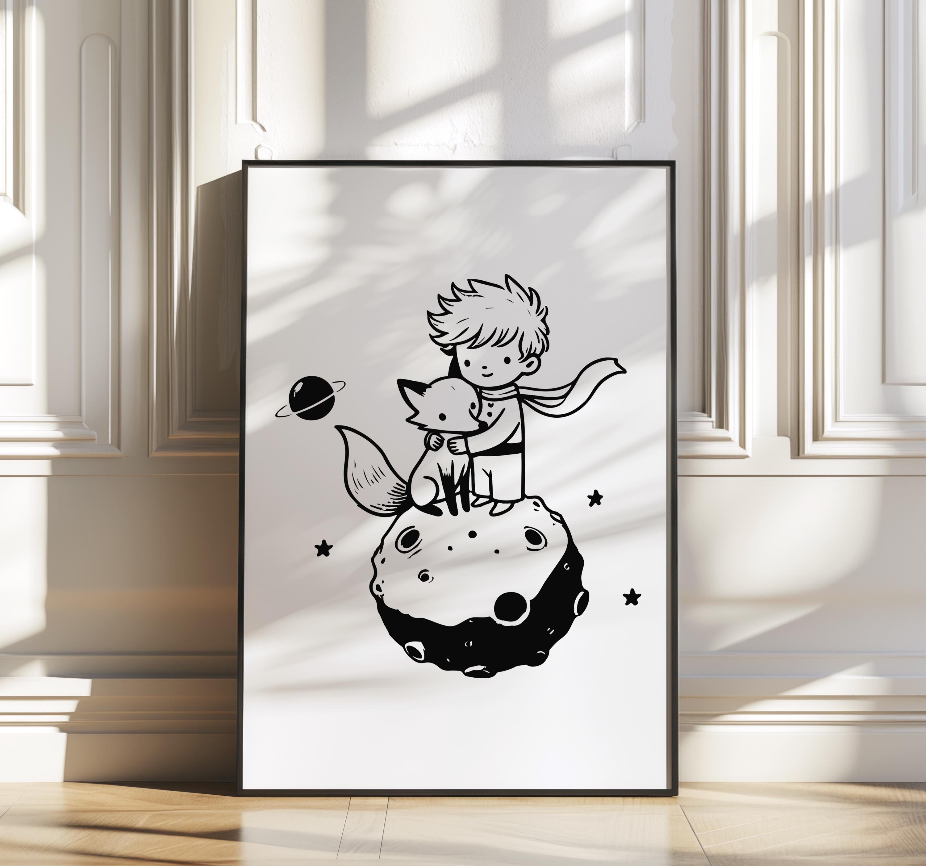 Little Prince Svg, Little Prince Png, Svg for Shirts,cute Illustrations ...
