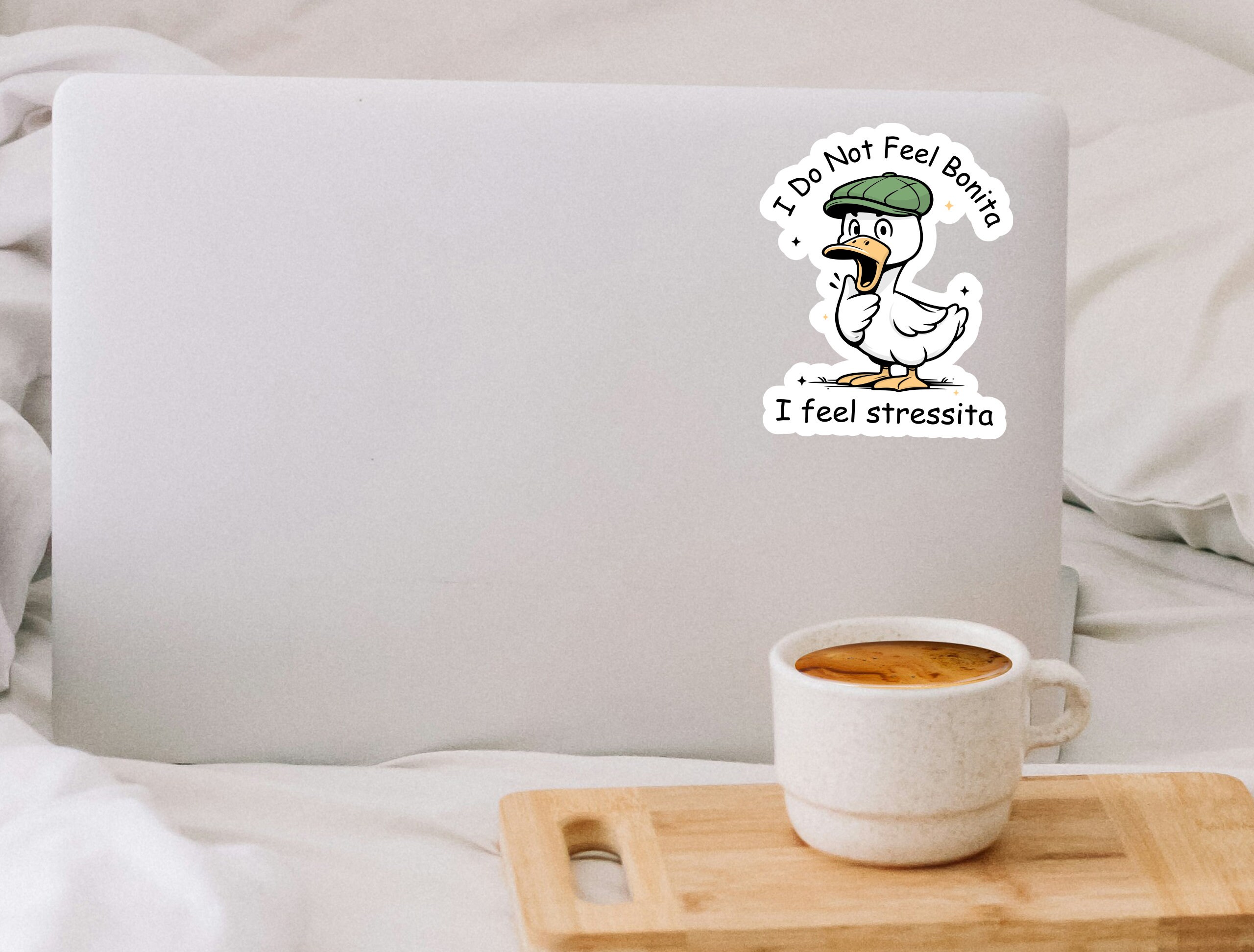 I Do Not Feel Bonita I Feel Stressita,funny Goose Quote,funny Duck Svg ...