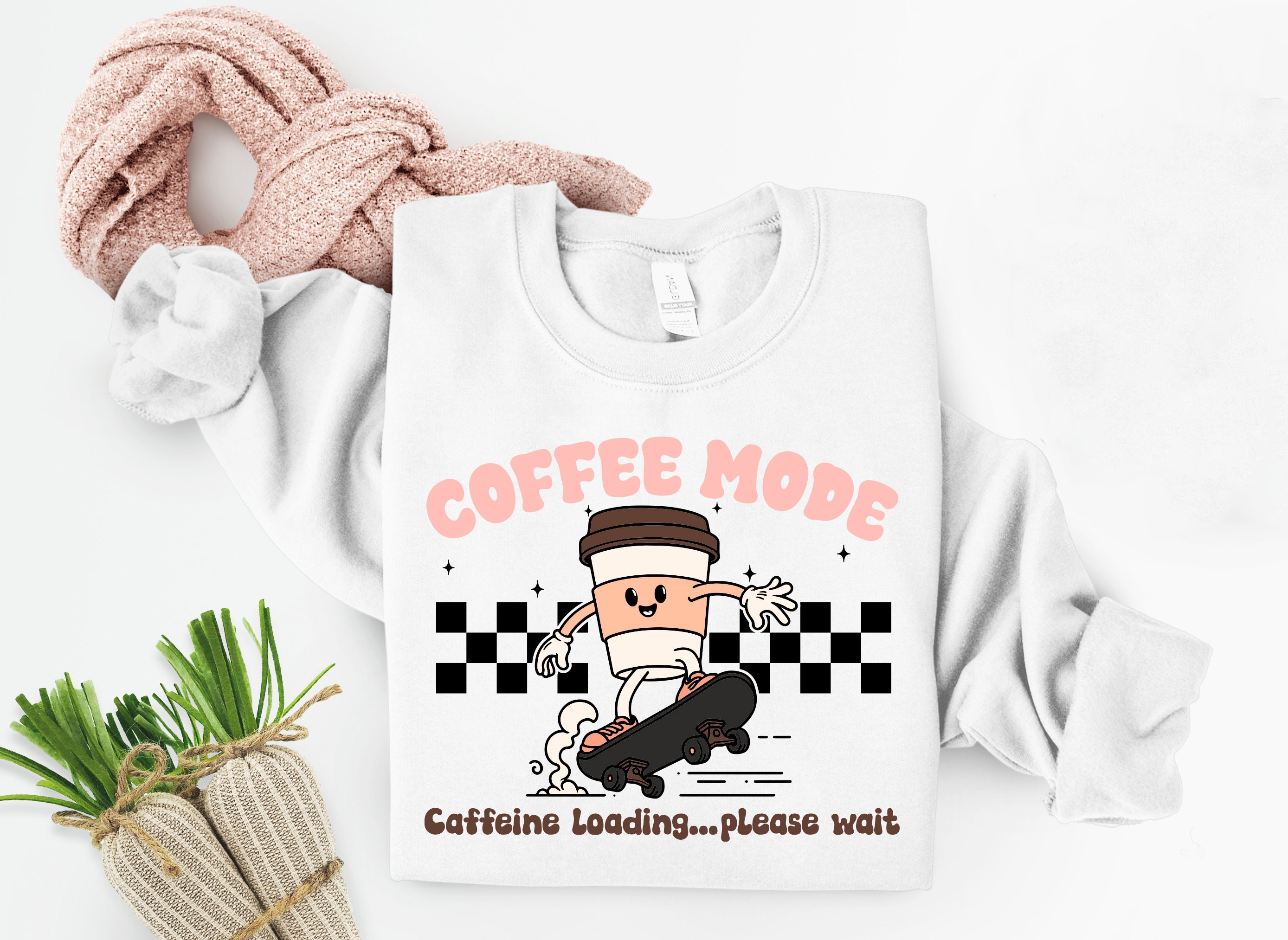Coffee Mode SVG PNG, Funny Retro Coffee Svg, Coffee Lover Svg, Mom Life ...