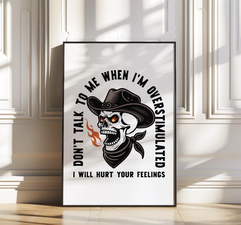 Don't Talk to Me When I'm Overstimulated Svg,adult Humor Svg ...