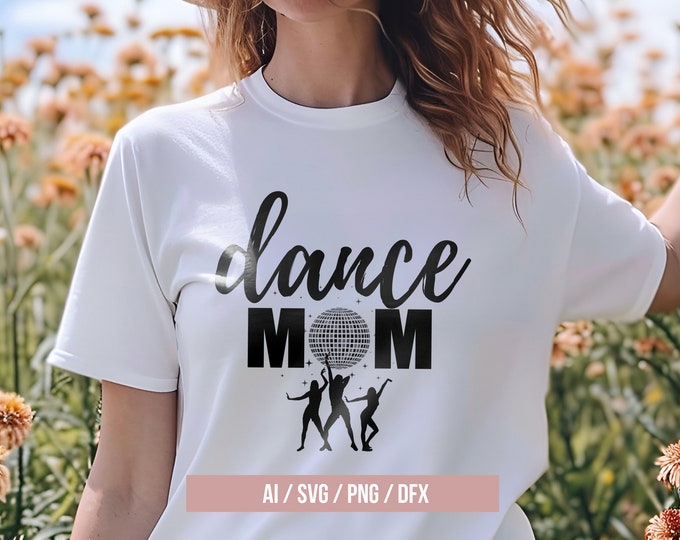 Dance Mom SVG Bundle, in My Dance Mom Era Designs, Gymnastics Mom PNG ...