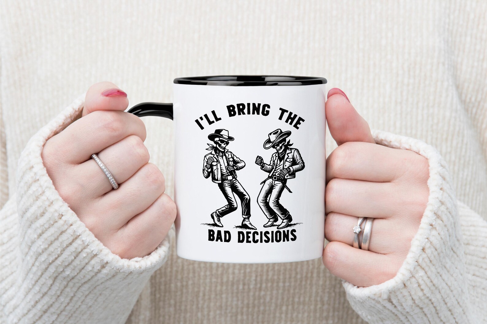 I'll Bring the Bad Decisions Svg,skeleton Dancing Svg Halloween Png ...