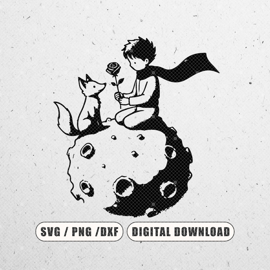 Little Prince Svg, Little Prince Png, Svg for Shirts,cute Illustrations ...
