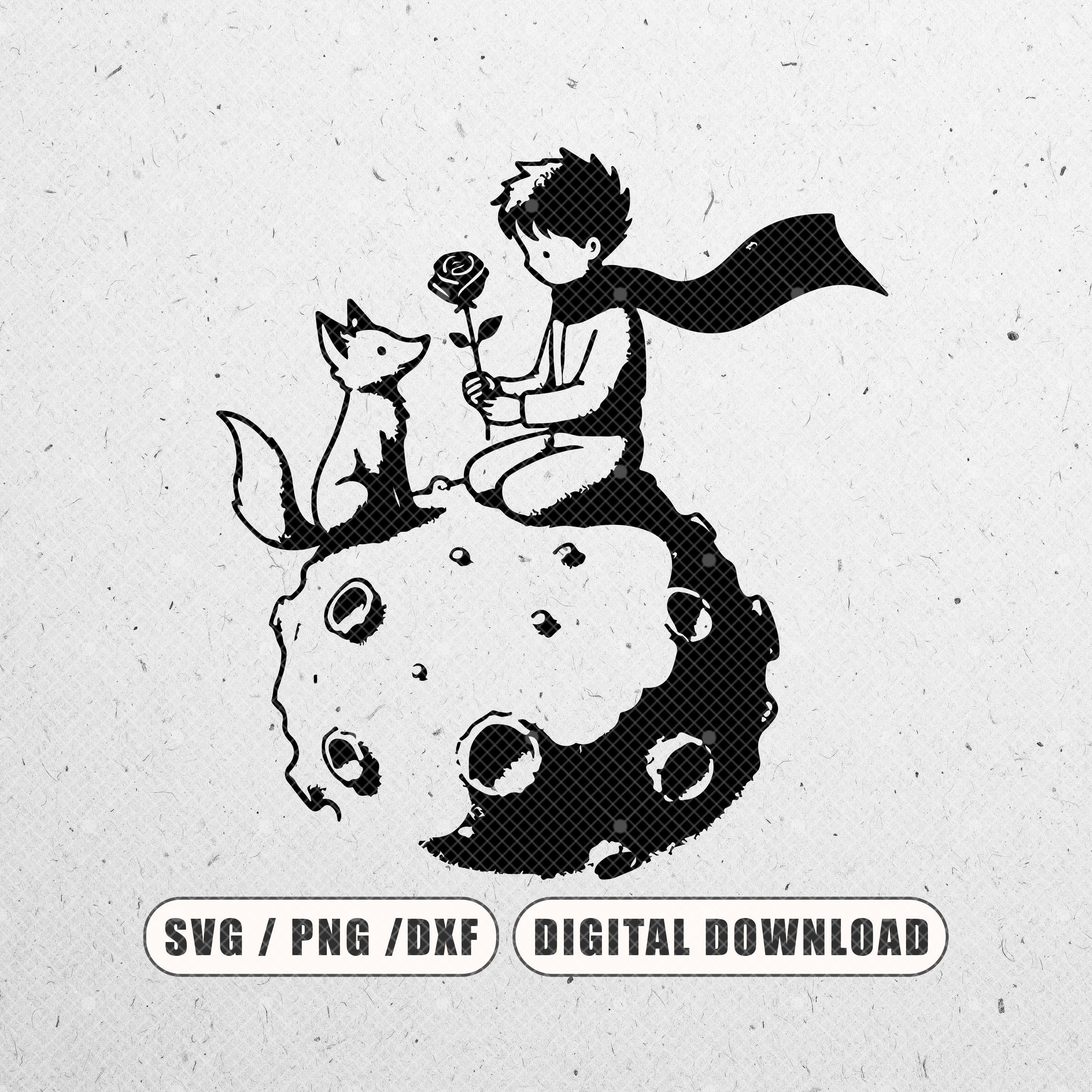 Principito svg, principito png, svg para camisetas, lindas ...