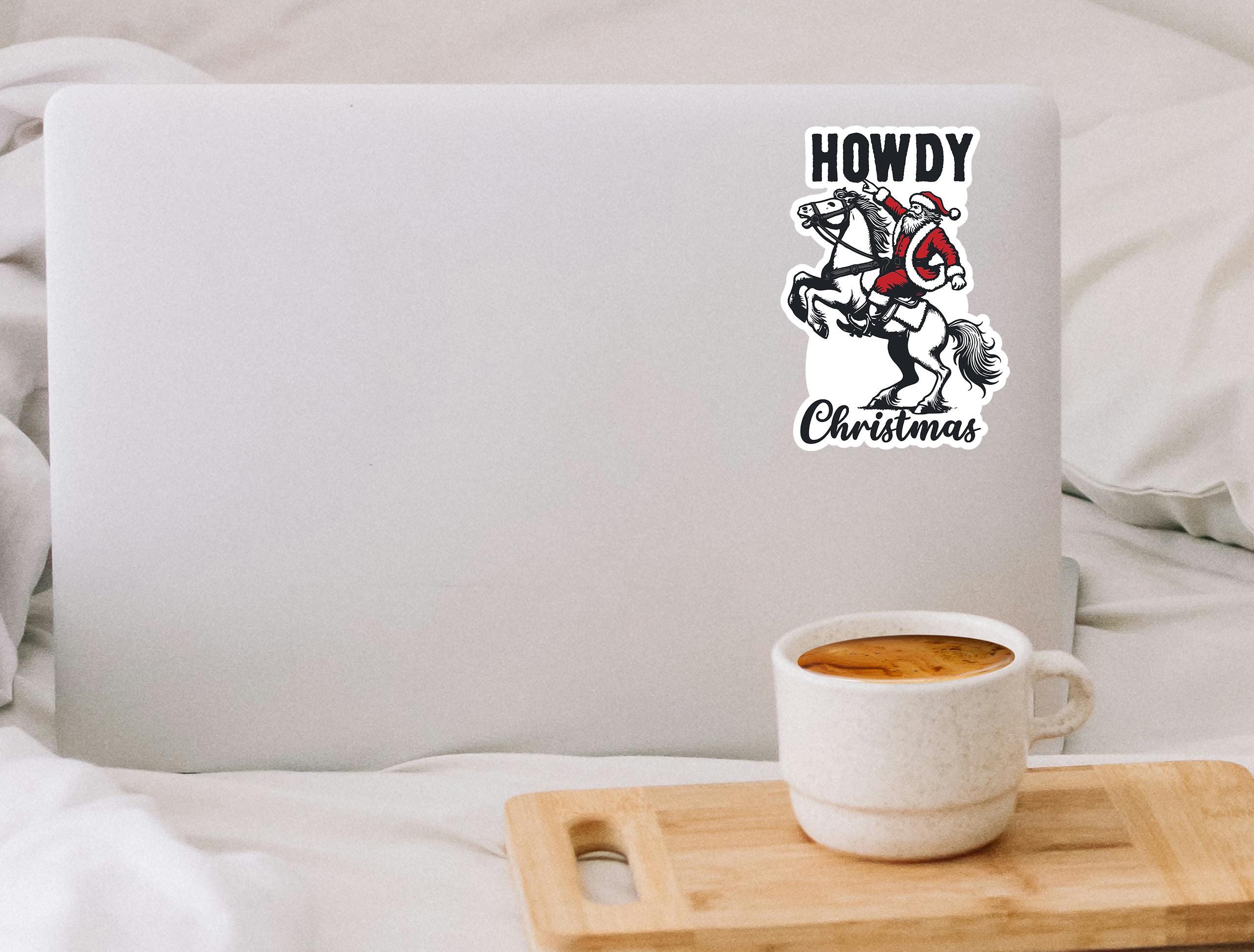 Howdy Christmas Svg,christmas Santa Cowboy Retro Santa Claus ,cowboy ...