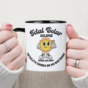 Birthday Solar Eclipse,solar Eclipse Birthday,april 8th Birthday Gift ...