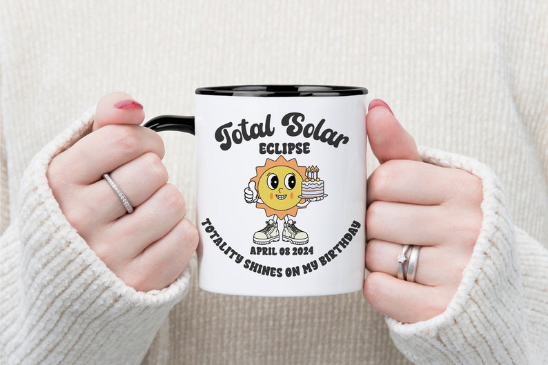 Birthday Solar Eclipse,solar Eclipse Birthday,april 8th Birthday Gift ...
