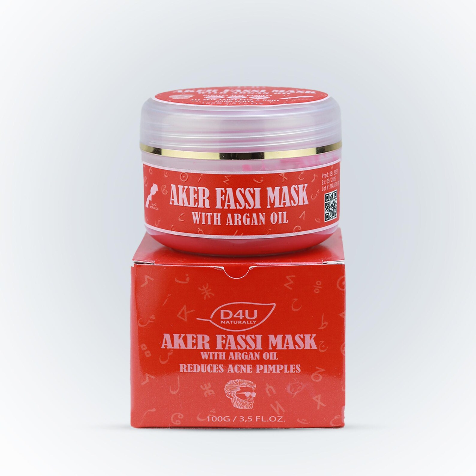 Aker Fassi Mask With Organic Argan Oil for MAN - Etsy