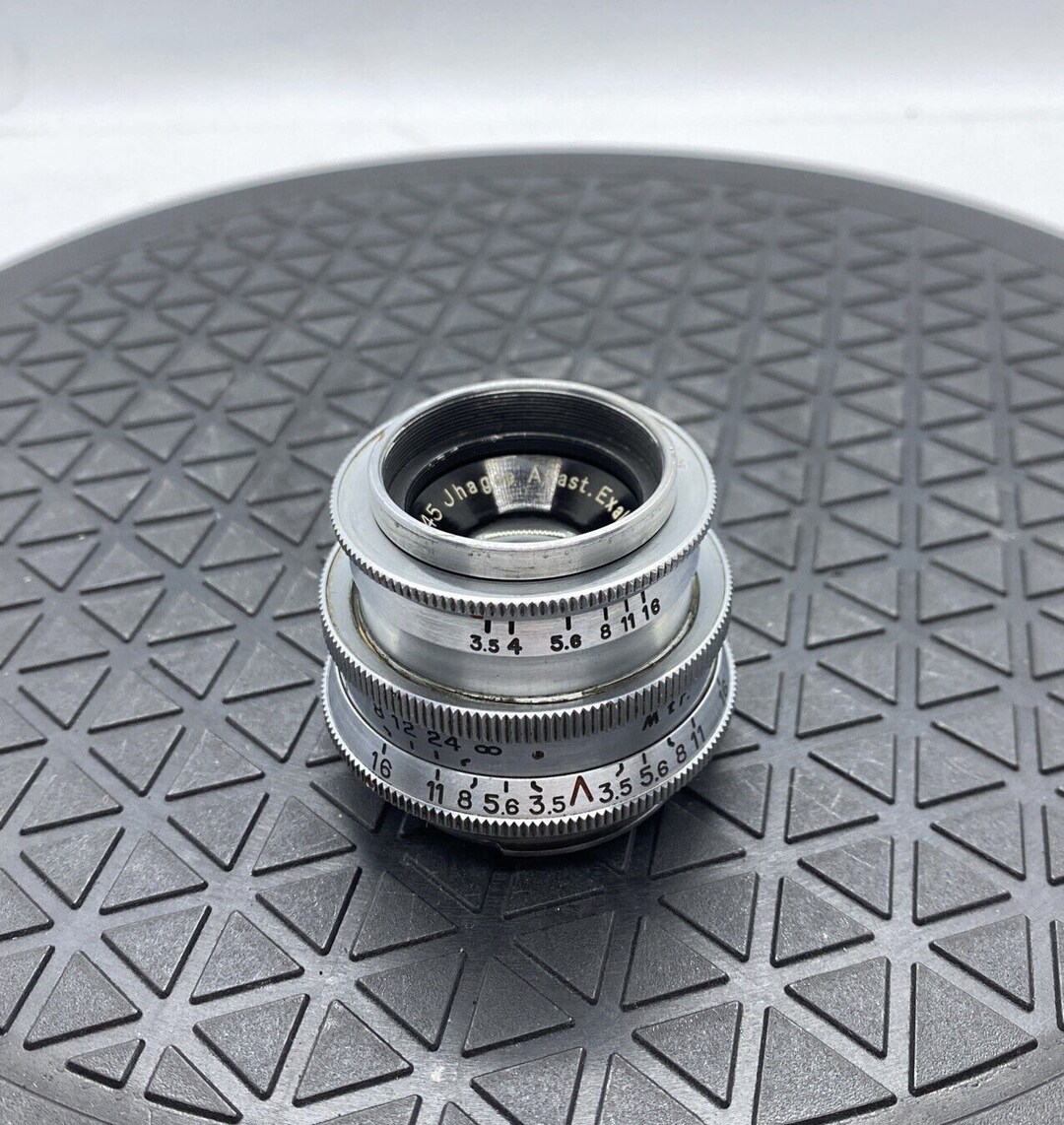 Jhaee Anast. Exakhter 3.5 F5.4 Cm Very Rare for Kine Exakta Great Lens ...