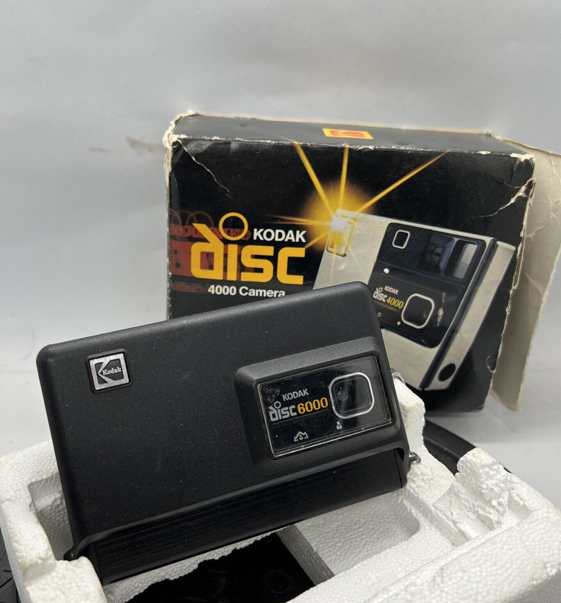 Kodak Disc 4000 Camera in Original Box Mint Condition - Etsy