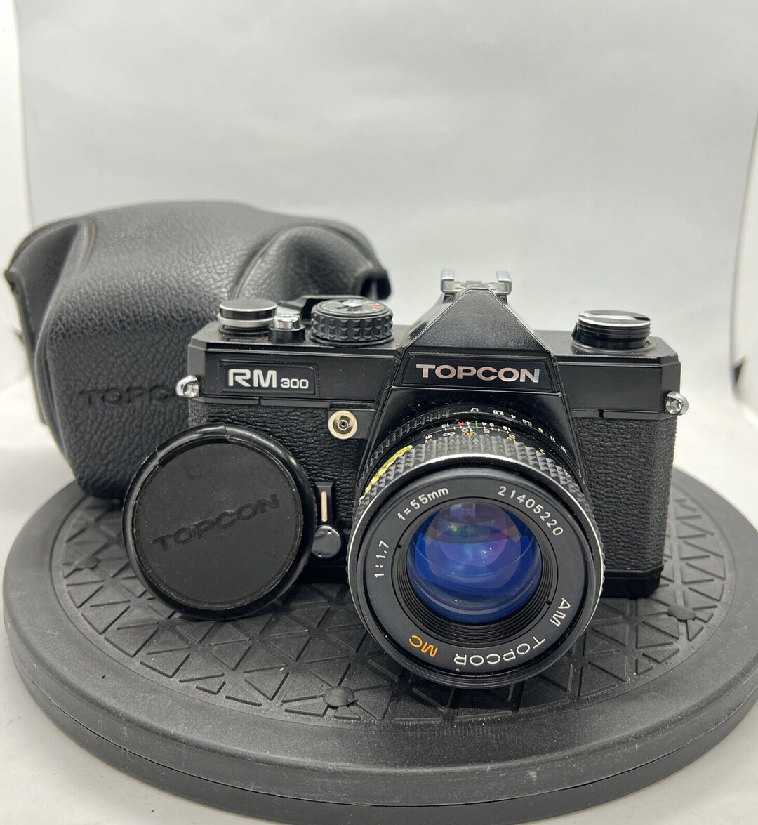 Topcon Rm 300 Slr 35mm Film Cameraam Topcon 55mm F1.7 ...