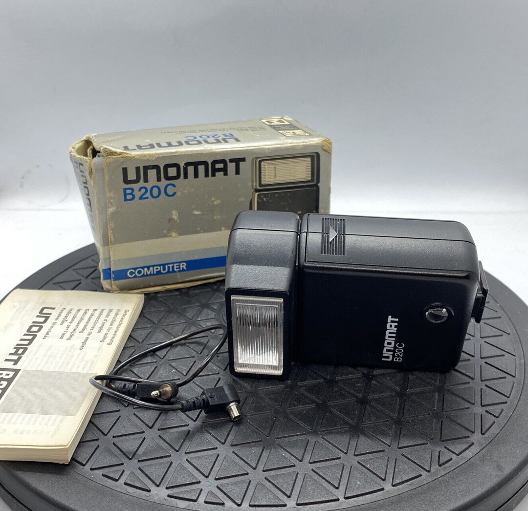 Práctico Vintage Unomat B20c Flash Unidad & Original Caja - Etsy