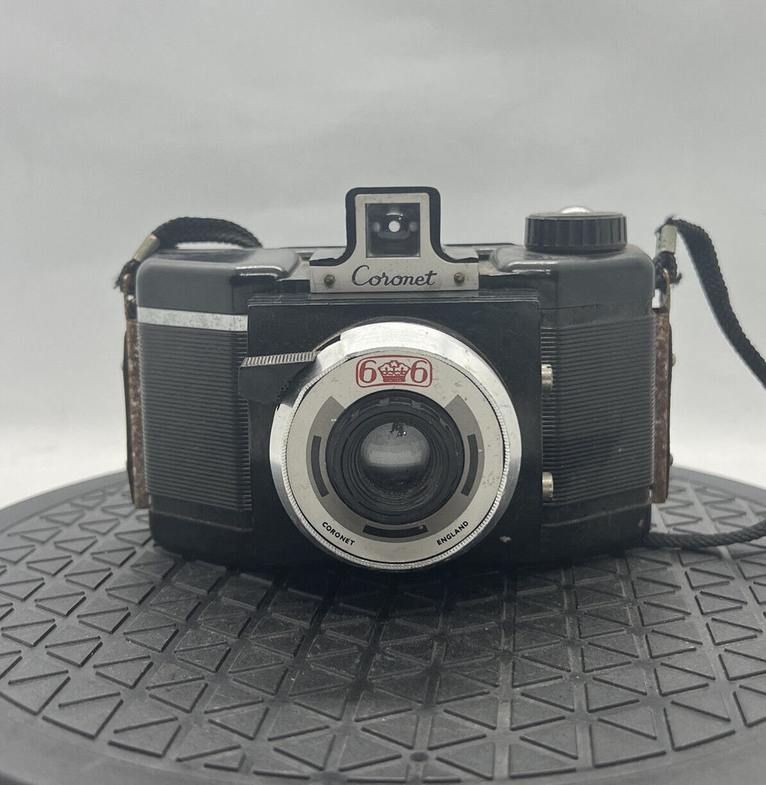 Coronet Flashmaster 6x6. 120 Film Camera 1950's Good Condition Strap ...