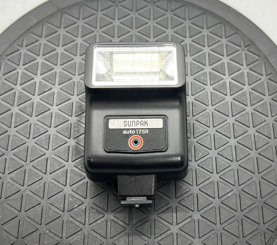Sunpak Auto 17sr Hotshoe/pc Cord Flashgun Good Condition 350 - Etsy