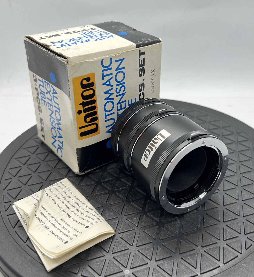 Unitor Automatic Extension Tube 3.pcs.set / for Contax W/box Great 264 ...