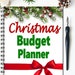 Christmas Planner Printable Holiday Planner Gift Budget - Etsy