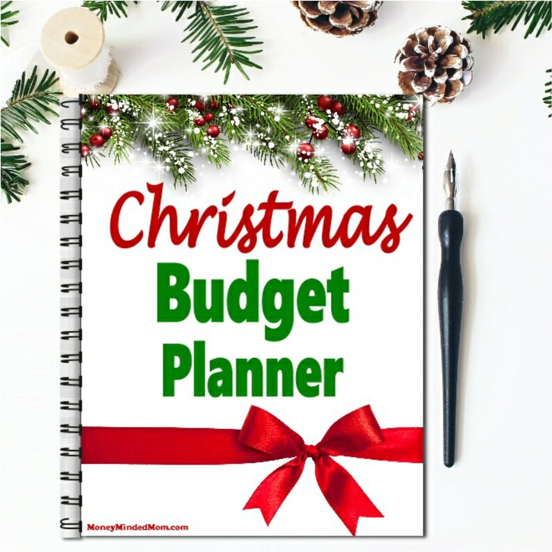 Christmas Planner Printable Holiday Planner Gift Budget - Etsy