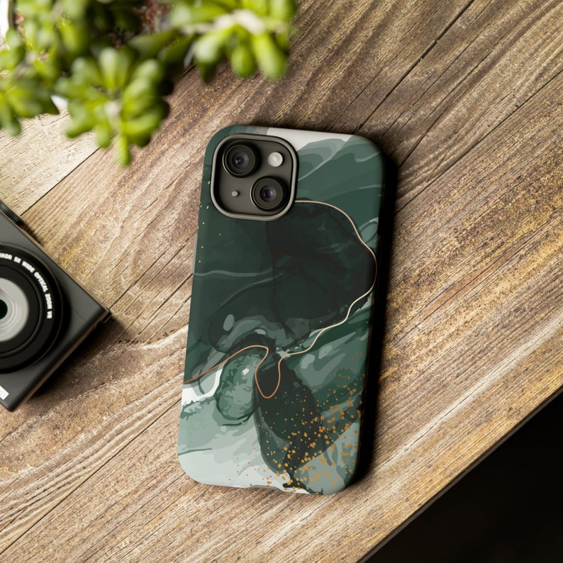 Elegant Black & Gold Mobile Design Phone Case - Timeless Sophistication ...